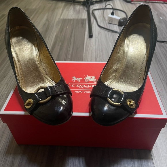 Coach | Shoes | Coach Patent Pumps 6 | Poshmark